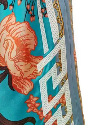 Versace Printed Silk Shorts