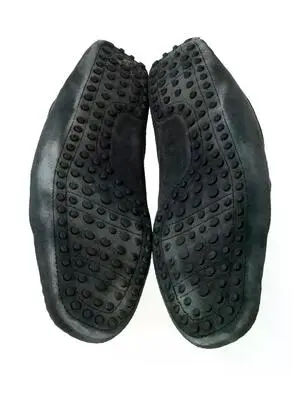 TOD'S Braided Suede Loafers