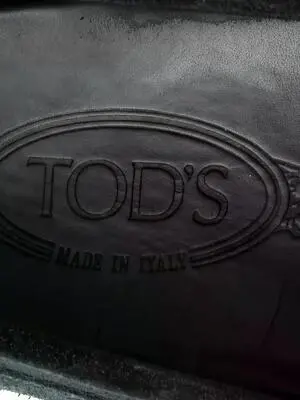 TOD'S Braided Suede Loafers
