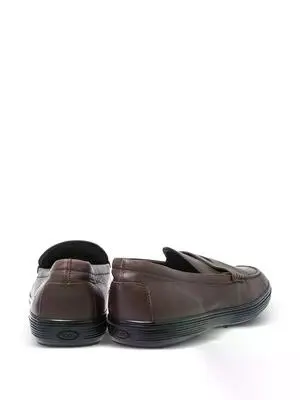 TOD'S Leather Penny Loafers