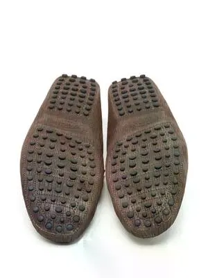 TOD'S Suede Loafers - Brown