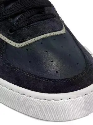 Santoni Panelled Sneakers