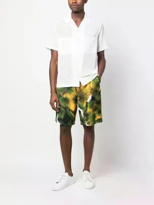 Iceberg Tropical Print Deck Shorts