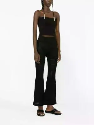 Stella McCartney Knitted Flared Trousers
