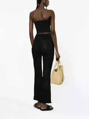 Stella McCartney Knitted Flared Trousers
