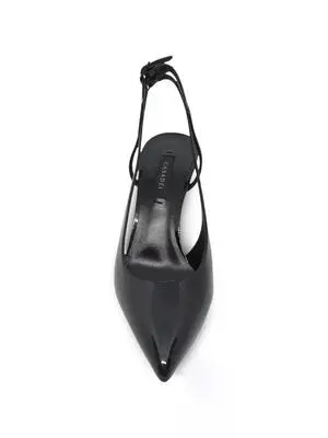 Casadei Pointed-toe Slingback Pumps - Black