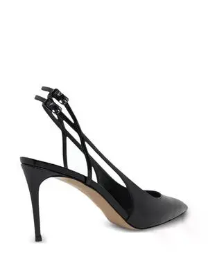 Casadei Pointed-toe Slingback Pumps - Black