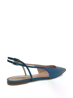 Casadei Pointed-toe Slingback Ballet Flats