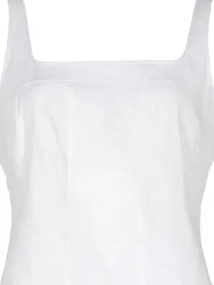 Theory Square-neck Panelled Idi Dress