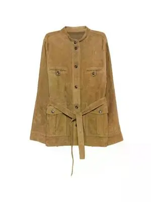 Yves Salomon Belted Jackets For Women