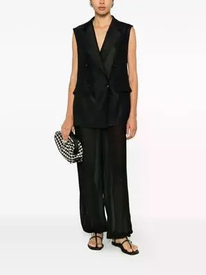 Tagliatore Double-breasted Sleeveless Waistcoat