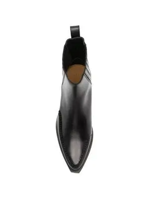 NULLUS Whipstitch-detail Chelsea Boots