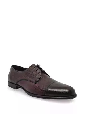 BARRETT Textured Cap-toe Derby Shoes