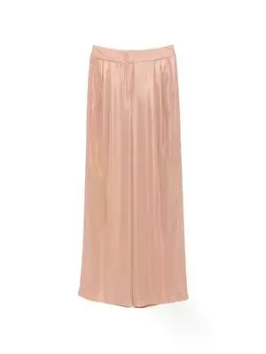 Peserico Metallic-effect Wide-leg Trousers