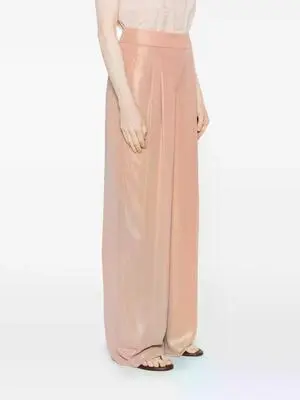 Peserico Metallic-effect Wide-leg Trousers
