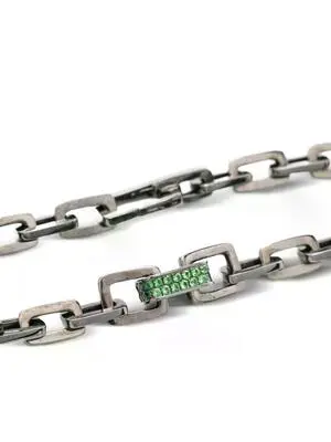 Shay Chain Garnet Bracelet