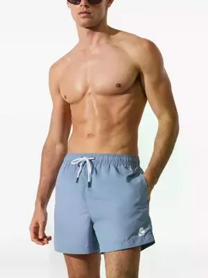 Karl Lagerfeld Kameo Logo-print Swim Shorts - Blue