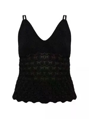 AKEP Knitted V-neck Top