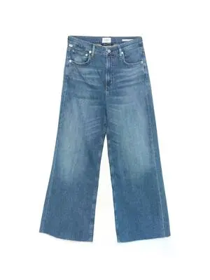 Citizens Of Humanity Lyra Raw-cut Jeans - Blue