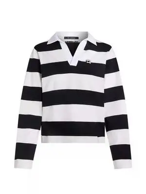 Karl Lagerfeld Collared Tops