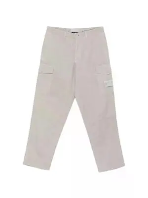 Stone Island Compass-patch Cargo Pants - Grey
