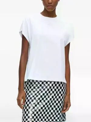 Karl Lagerfeld Embroidered Logo T-shirt