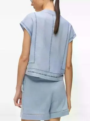 Karl Lagerfeld Embroidered-detail Blouse