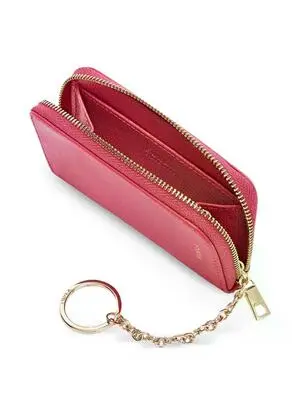 Furla Logo-detail Key Case - Pink