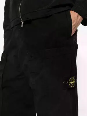 Stone Island Compass-patch Cargo Pants
