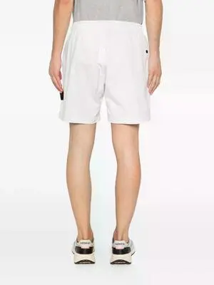 Stone Island Compass-patch Shorts - Blue