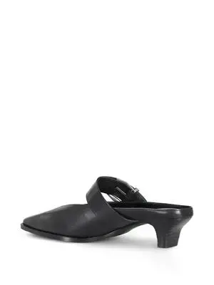 Ash Tessa Buckle-strap Pointed-toe Mules