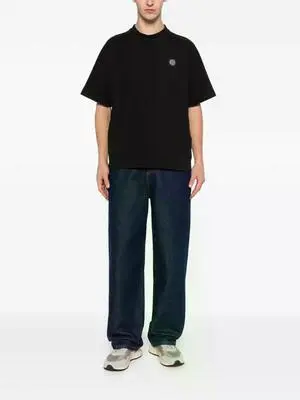 Stone Island Compass-patch T-shirt - Black