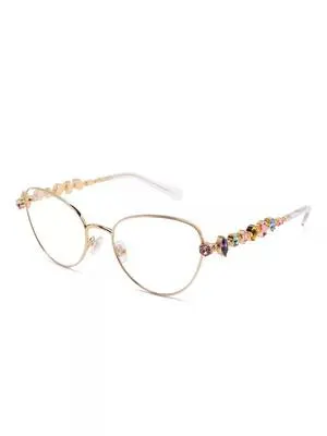 SWAROVSKI Crystal-embellished Cat Eye Glasses