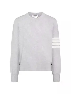 Thom Browne 4-bar Milano Stitch Sweater - Grey