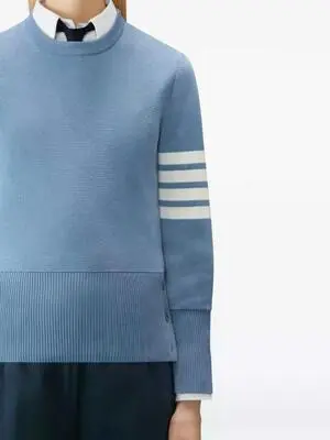 Thom Browne 4-bar Milano Sweater - Blue