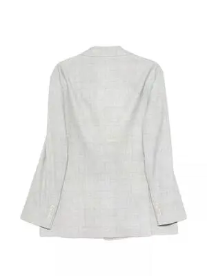 Brunello Cucinelli Double-breasted Checked-pattern Suit