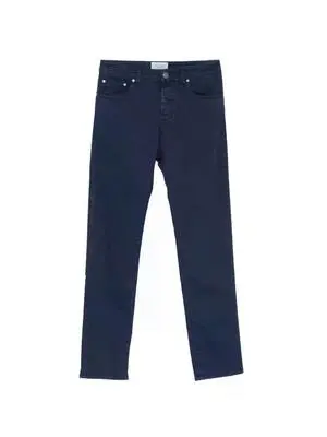 Jacob Cohen Bard Five-pocket Trousers - Blue