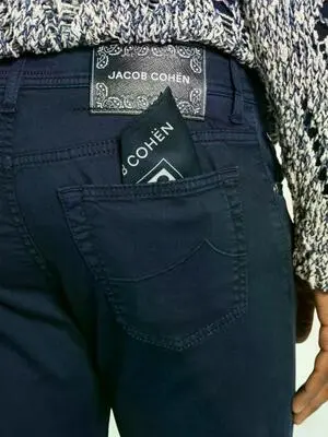 Jacob Cohen Bard Five-pocket Trousers - Blue