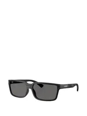 Burberry Rectangle-frame Sunglasses - Black