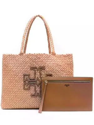 Tory Burch Mcgraw Dragon Woven Tote Bag