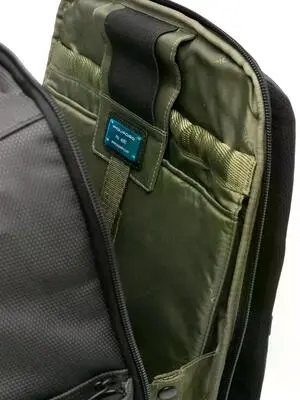 PIQUADRO Logo-plaque Panelled Backpack