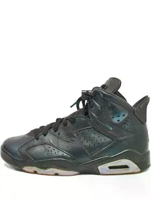JORDAN Air 1 Iridescent-effect Sneakers - Blue