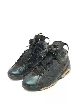JORDAN Air 1 Iridescent-effect Sneakers - Blue