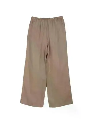 FRAME Drawstring Linen Trousers