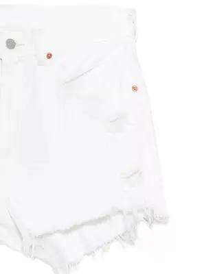 Denimist Haisley Distressed Frayed Shorts