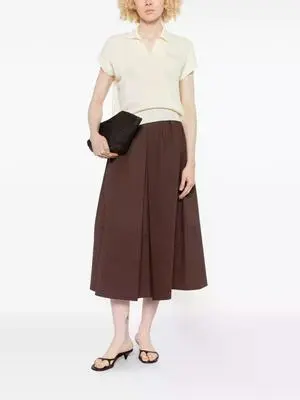 Antonelli Firenze Elasticated-waistband Midi Skirt