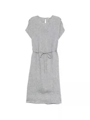 Peserico Tie Detailed Day Dresses