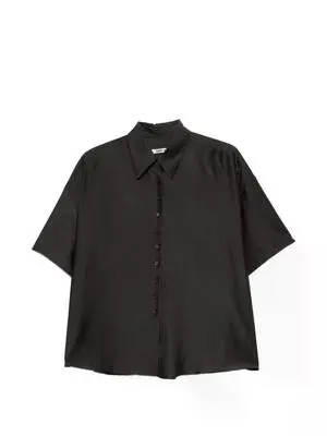 CORDERA Short-sleeve Button-up Top