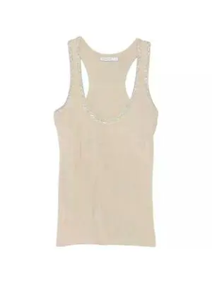 Patrizia Pepe Scoop Neck Camis Tanks For Women