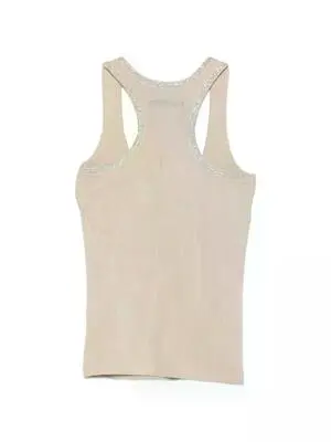 Patrizia Pepe Rhinestone Embellished Tank Top